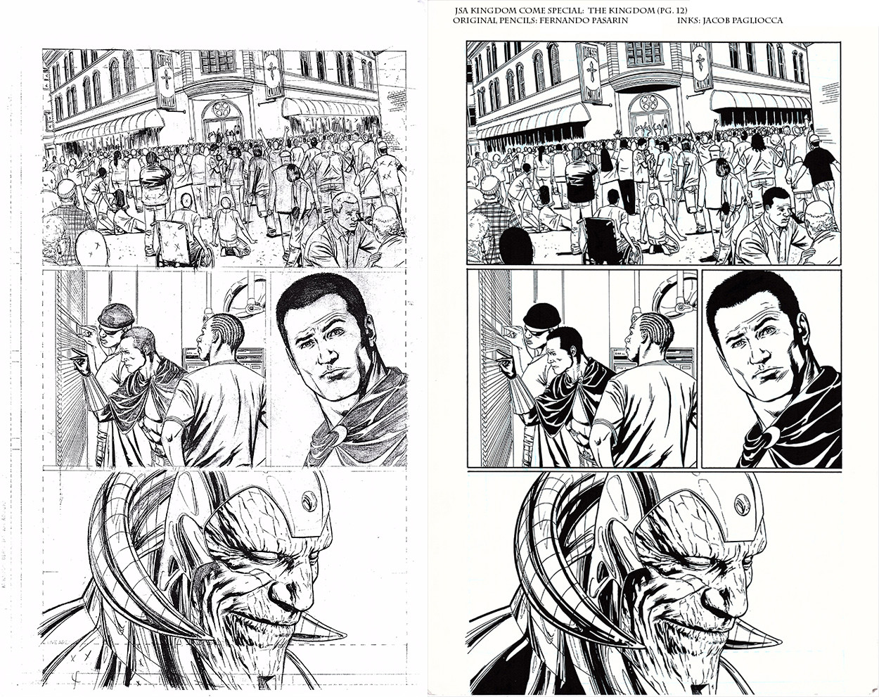 Jacob Pagliocca - Comic Inking Portfolio