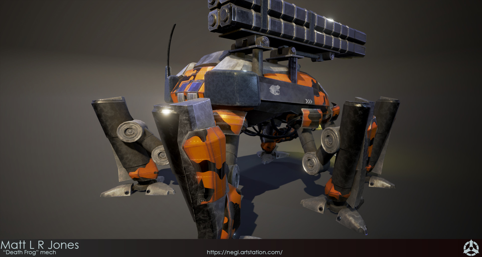 Matthew L R Jones - Rana Mortis - The frog mech