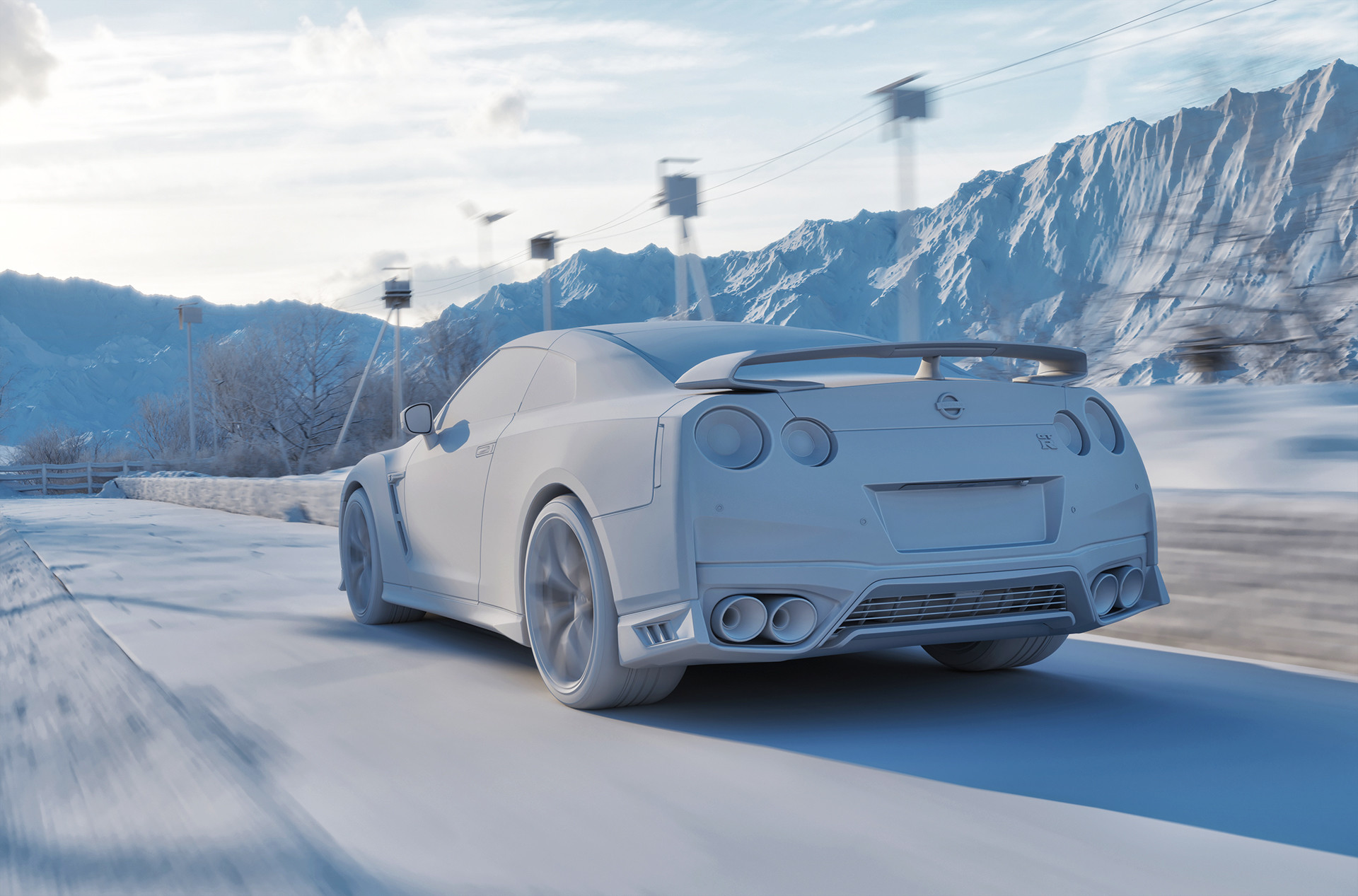 Marcin Borowiak - Nissan GT-R 2017 [Full CG]