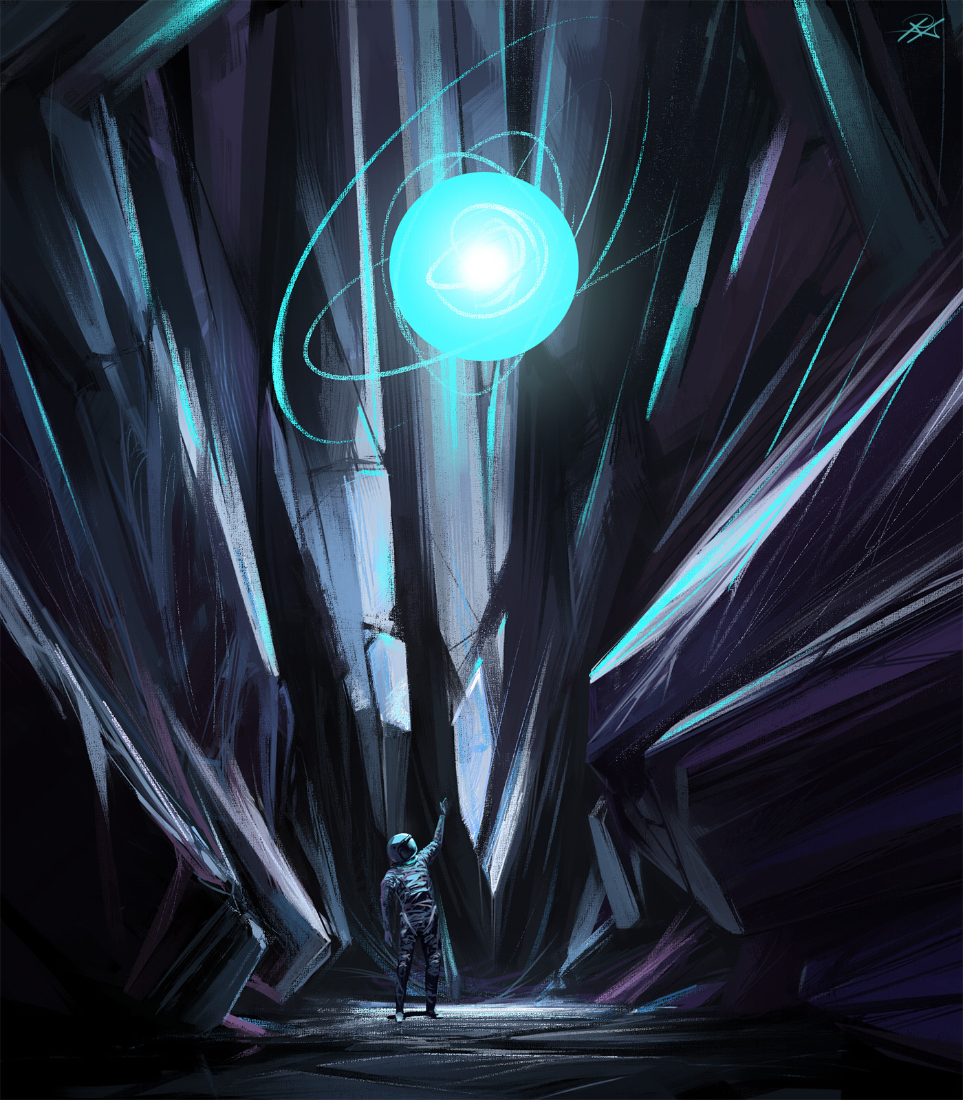 Cave by Roman Avseenko : r/ImaginaryMindscapes