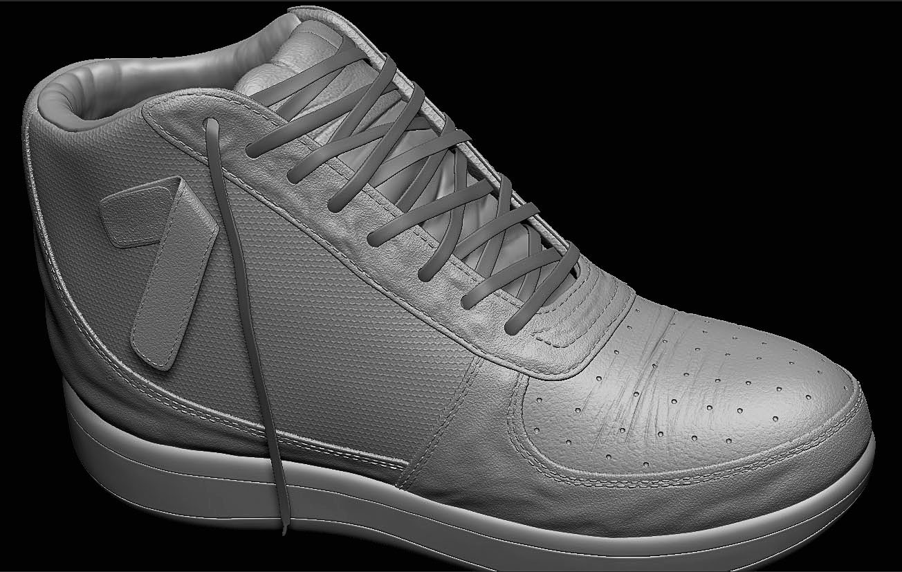 ArtStation - SHOES ZBRUSH model