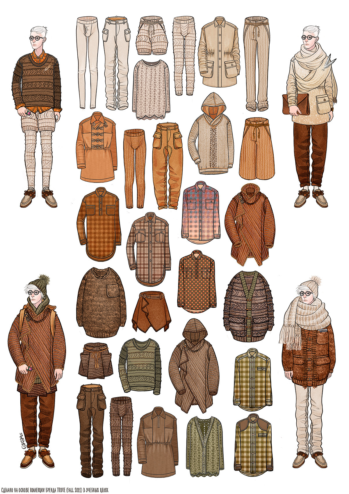 ArtStation - men's clothes design