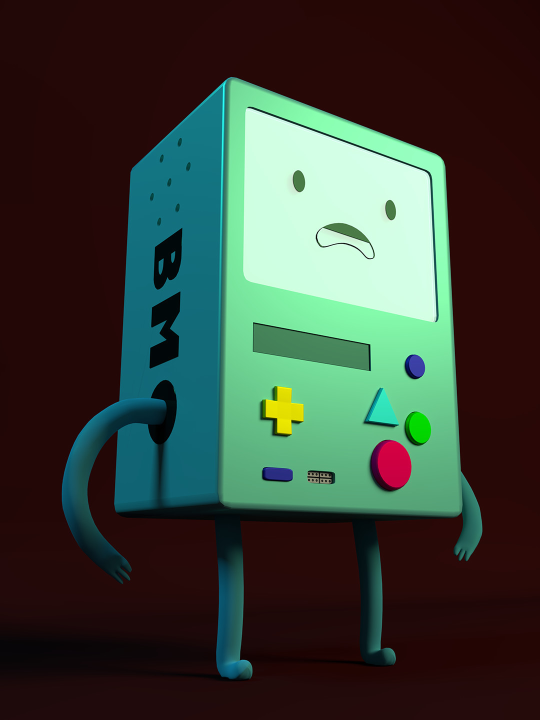 Scared BMO by Artur Karlov : r/ImaginaryOoo