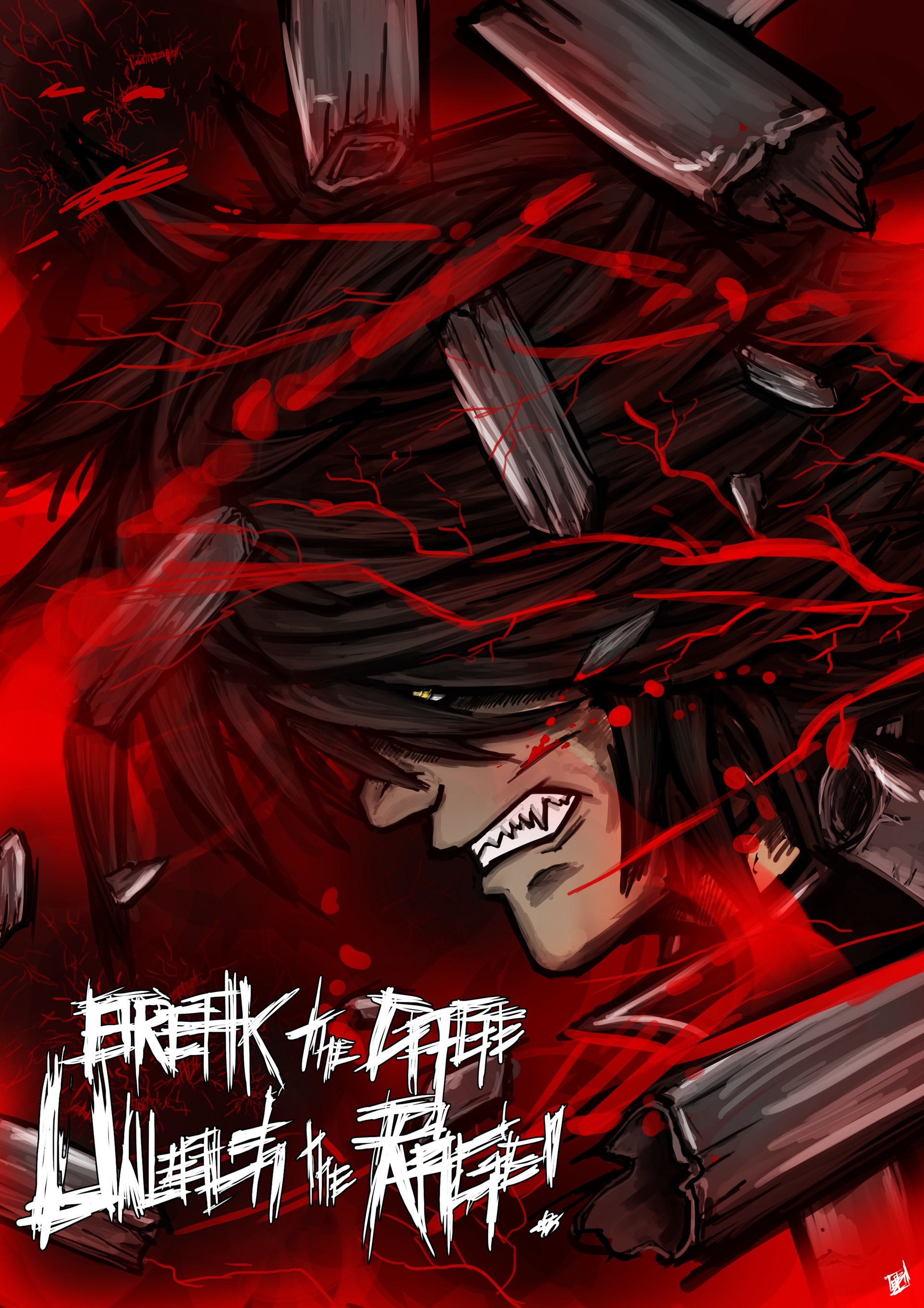 ArtStation - BREAK THE CAGE, UNLEASH THE RAGE!