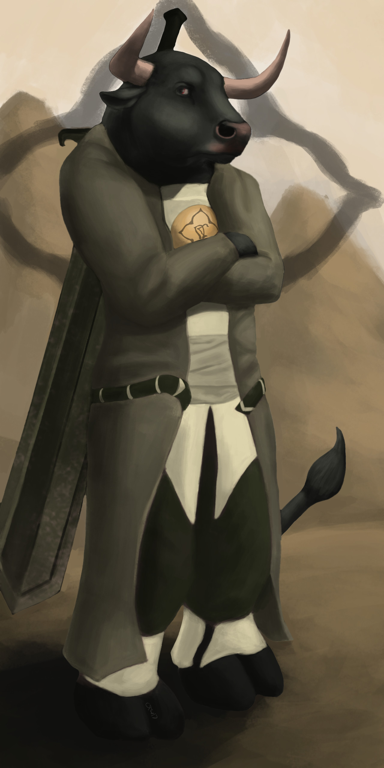 ArtStation - Among These Desolate Hills We Roam