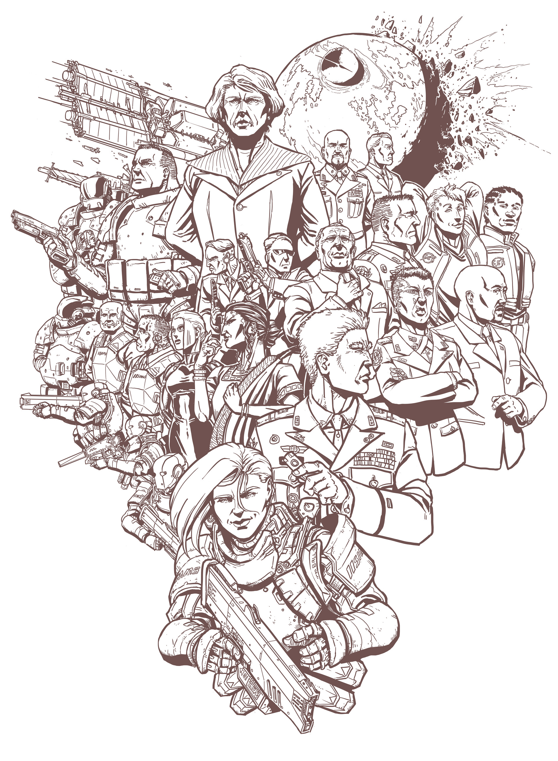 ArtStation - Requiem- Character compilation