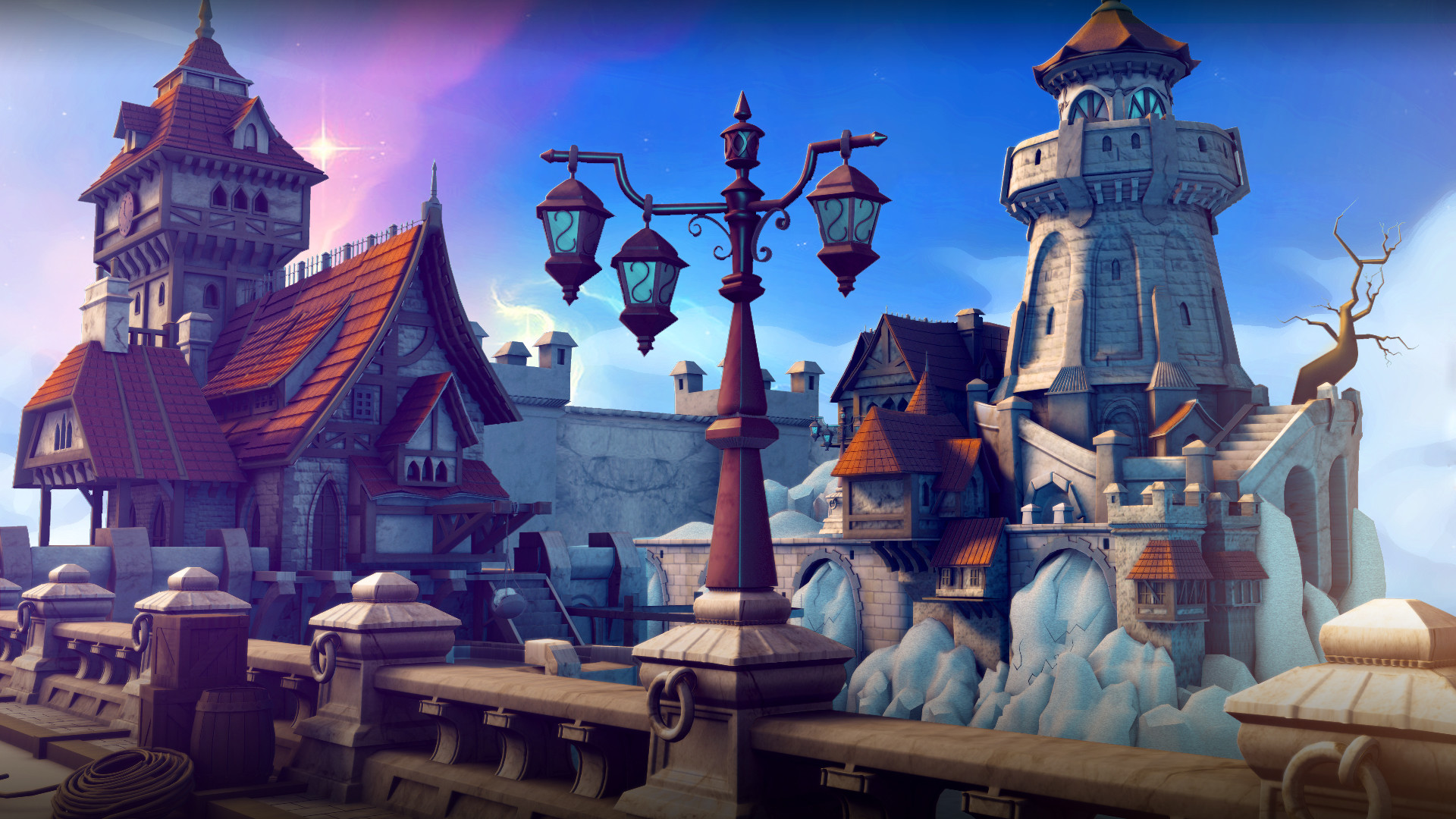 ArtStation - medieval castle