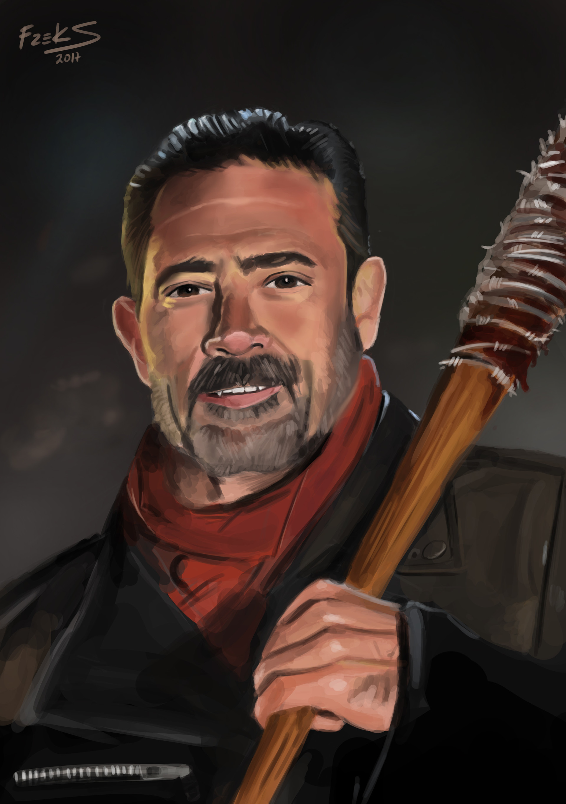 ArtStation - Negan TWD