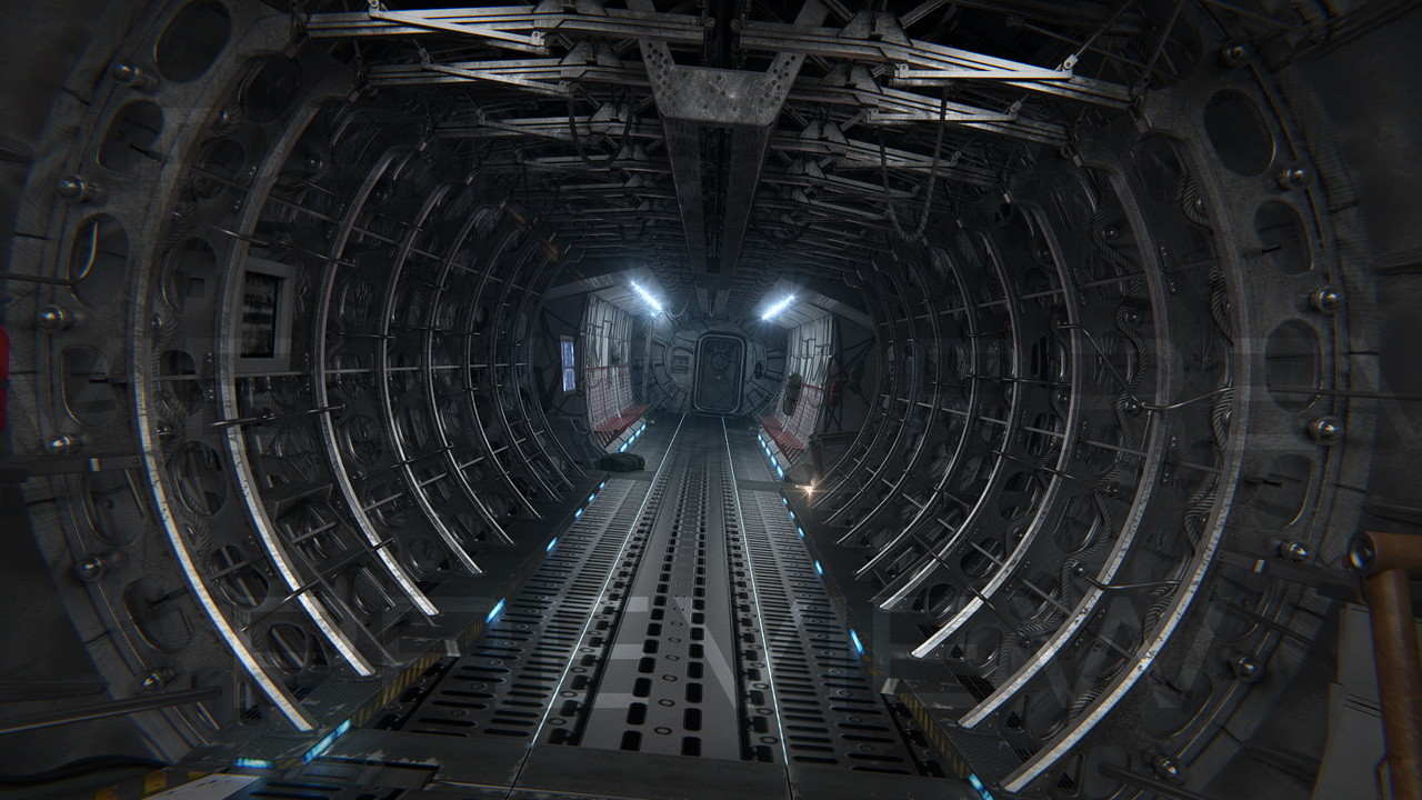 Vova Brown - Cargo Ship Interior