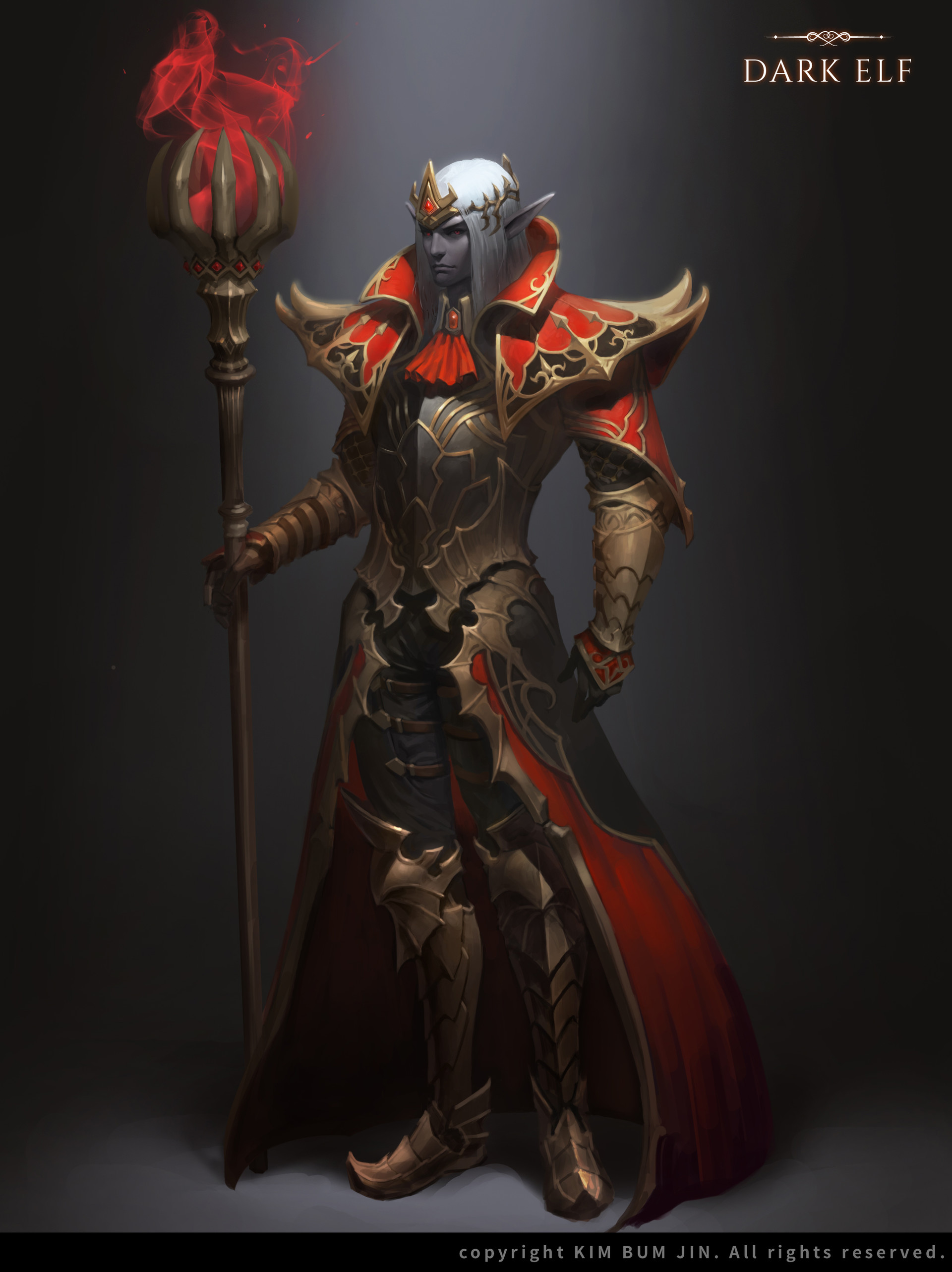 ArtStation - DARK ELF