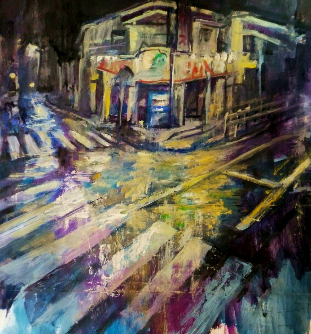 ArtStation - night town