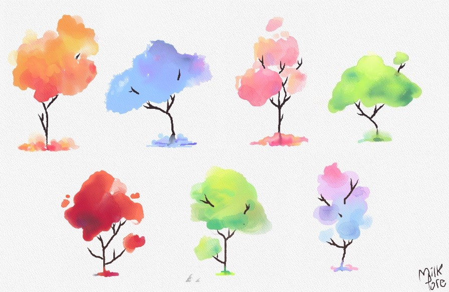 ArtStation - Tree practice