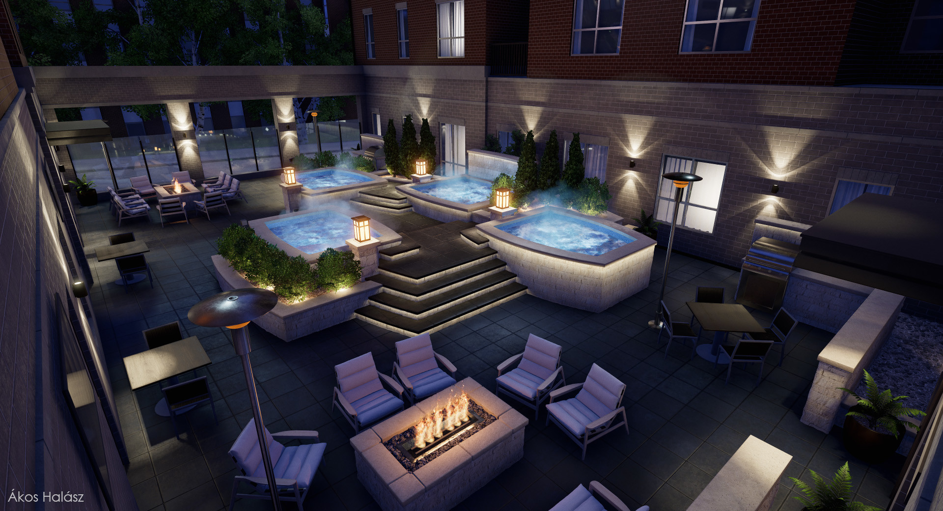 ArtStation - VR Arch-viz - Hotel