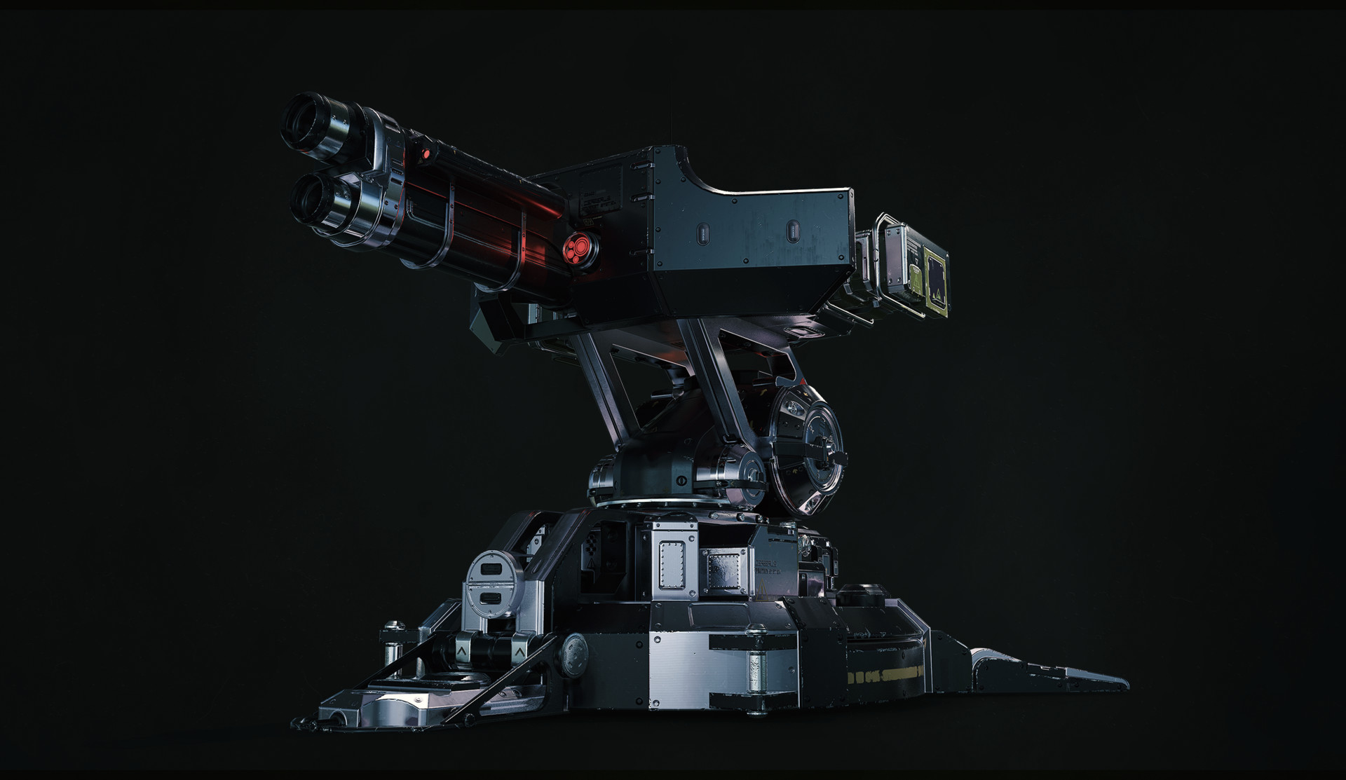 Bartek Nowak - 'Sci-Fi Turret #2' Polycount Challenge