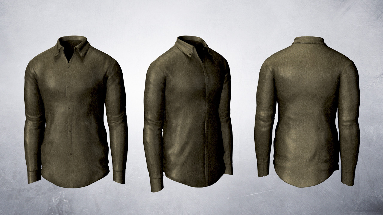 ArtStation - Shirt Modeling