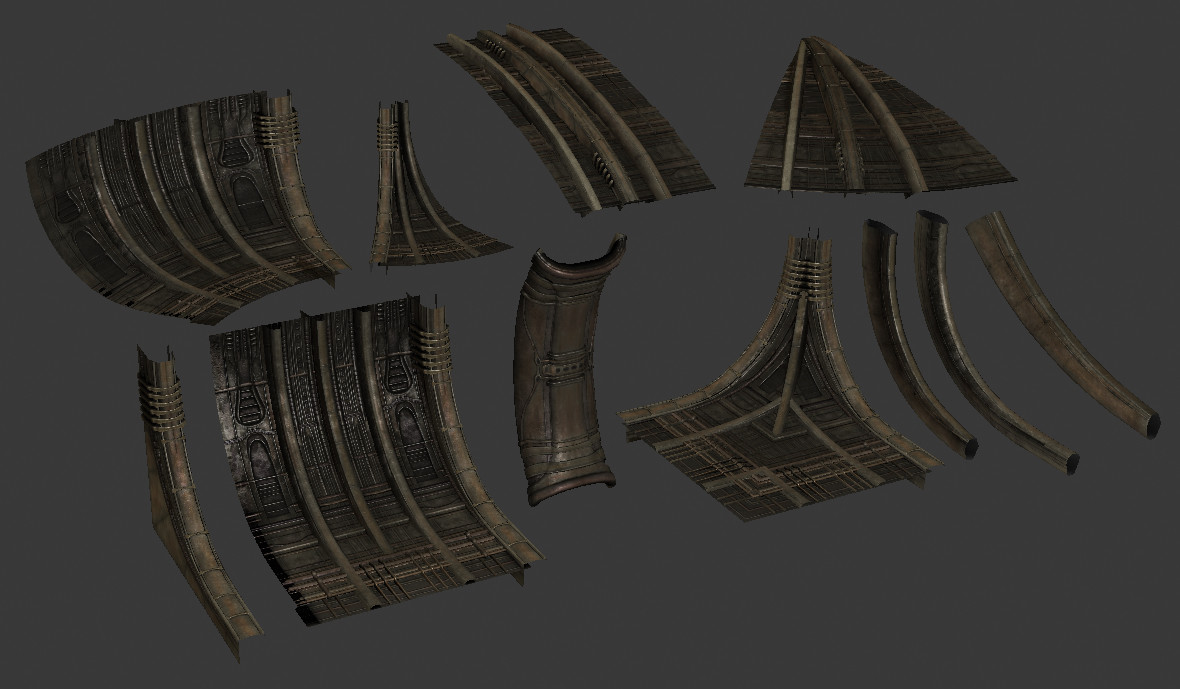 Jeremy Brown 3D Modeler - Aliens Colonial Marines - Derelict Ship ...