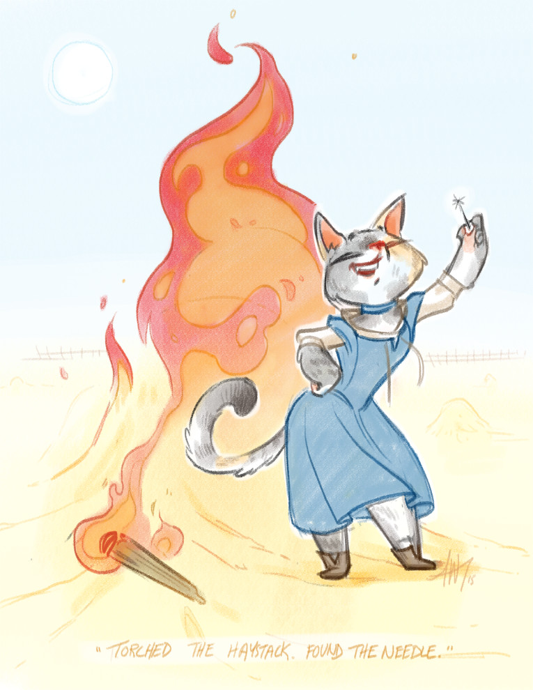 ArtStation - Torched the Haystack Found the Needle