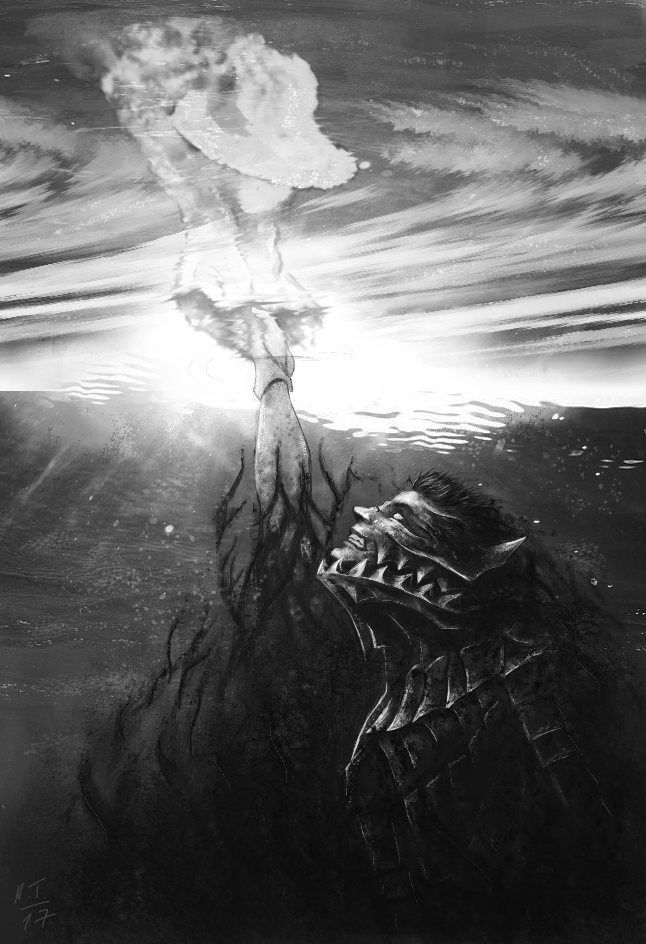 ArtStation - Berserk. Guts and Schierke