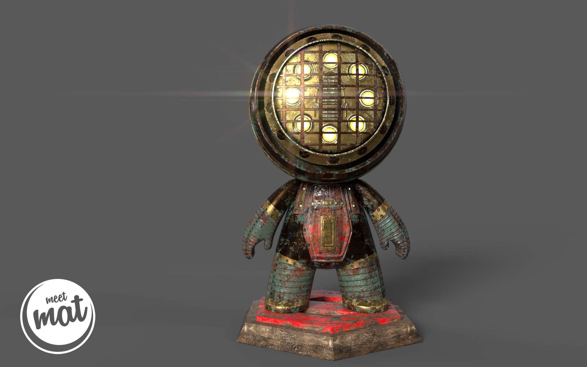 ArtStation - "Tiny Daddy" Meet MAT - 2017 Allegorthmic texturing ...