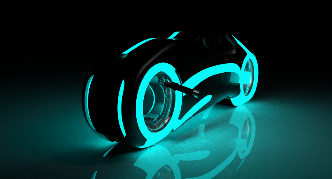 ArtStation - Tron Bike