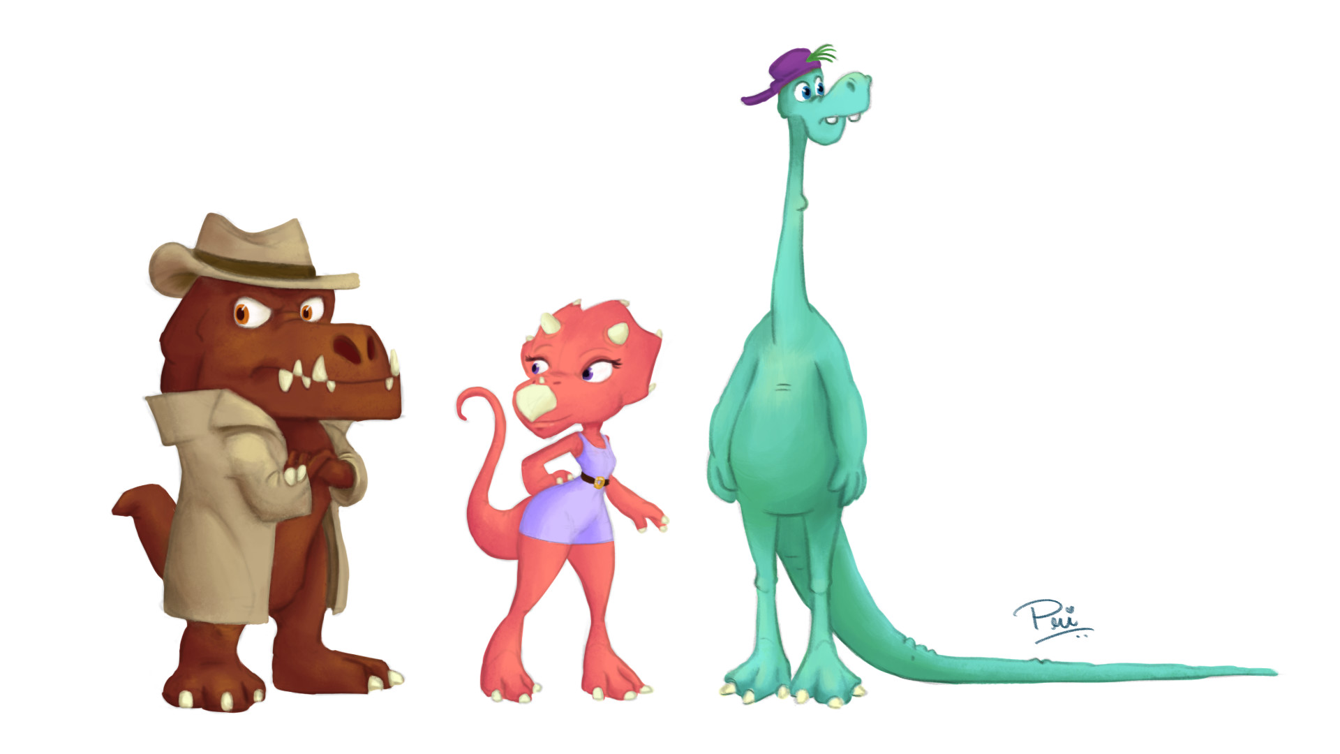 ArtStation - Dino Cop