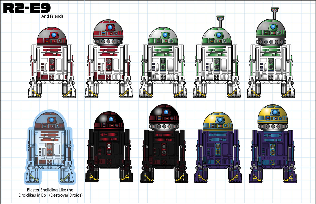 ArtStation - Astromechs