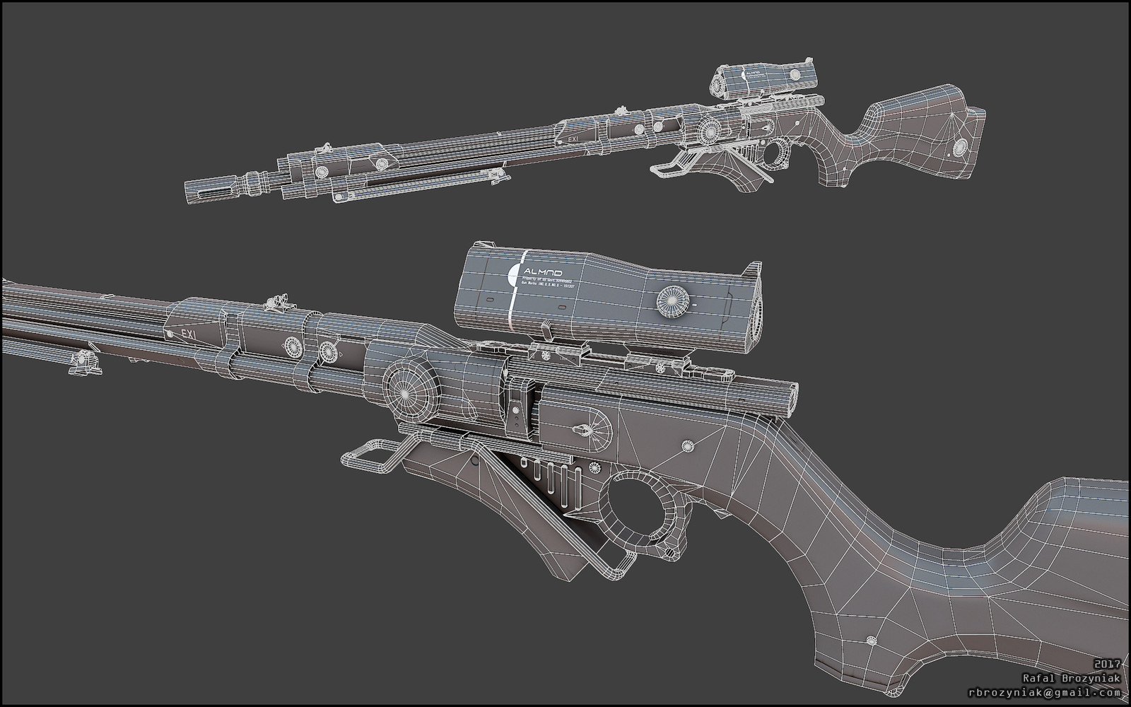 Rafal Brozyniak - Energy Rifle - Wip