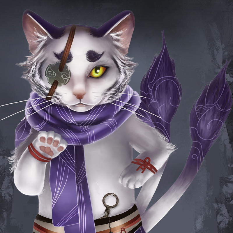 ArtStation - Nekomata, Kate Miterko