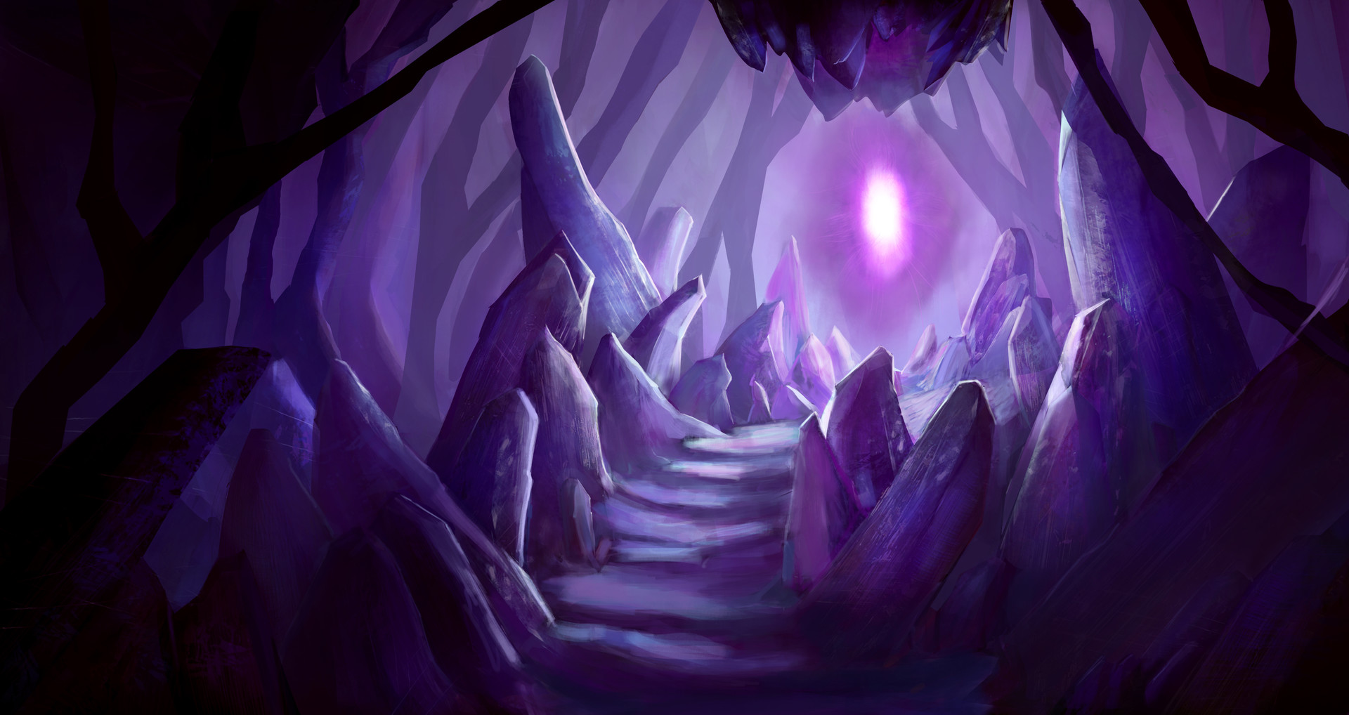 ArtStation - Crystal Energy Room