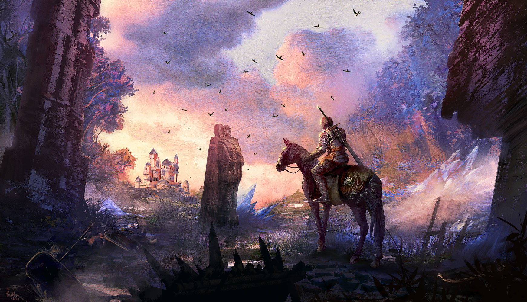 ArtStation - concept art of kingdoms mobile_04