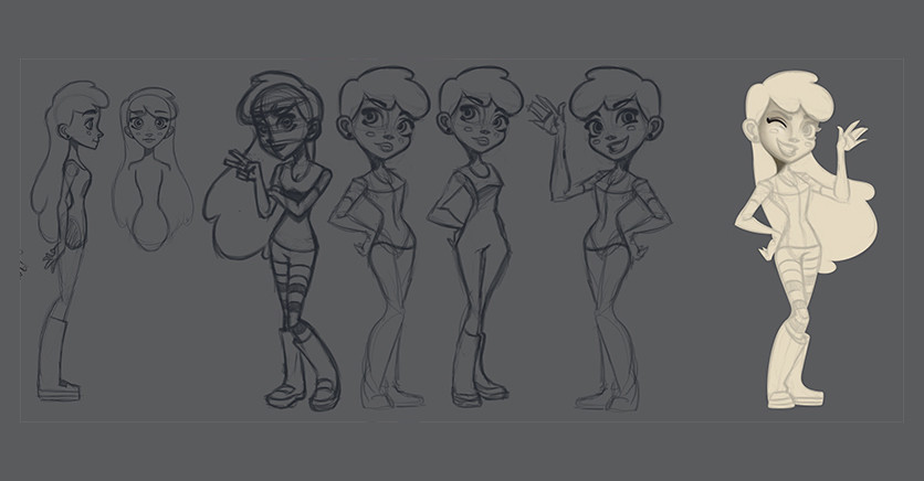 how to draw disney infinity style