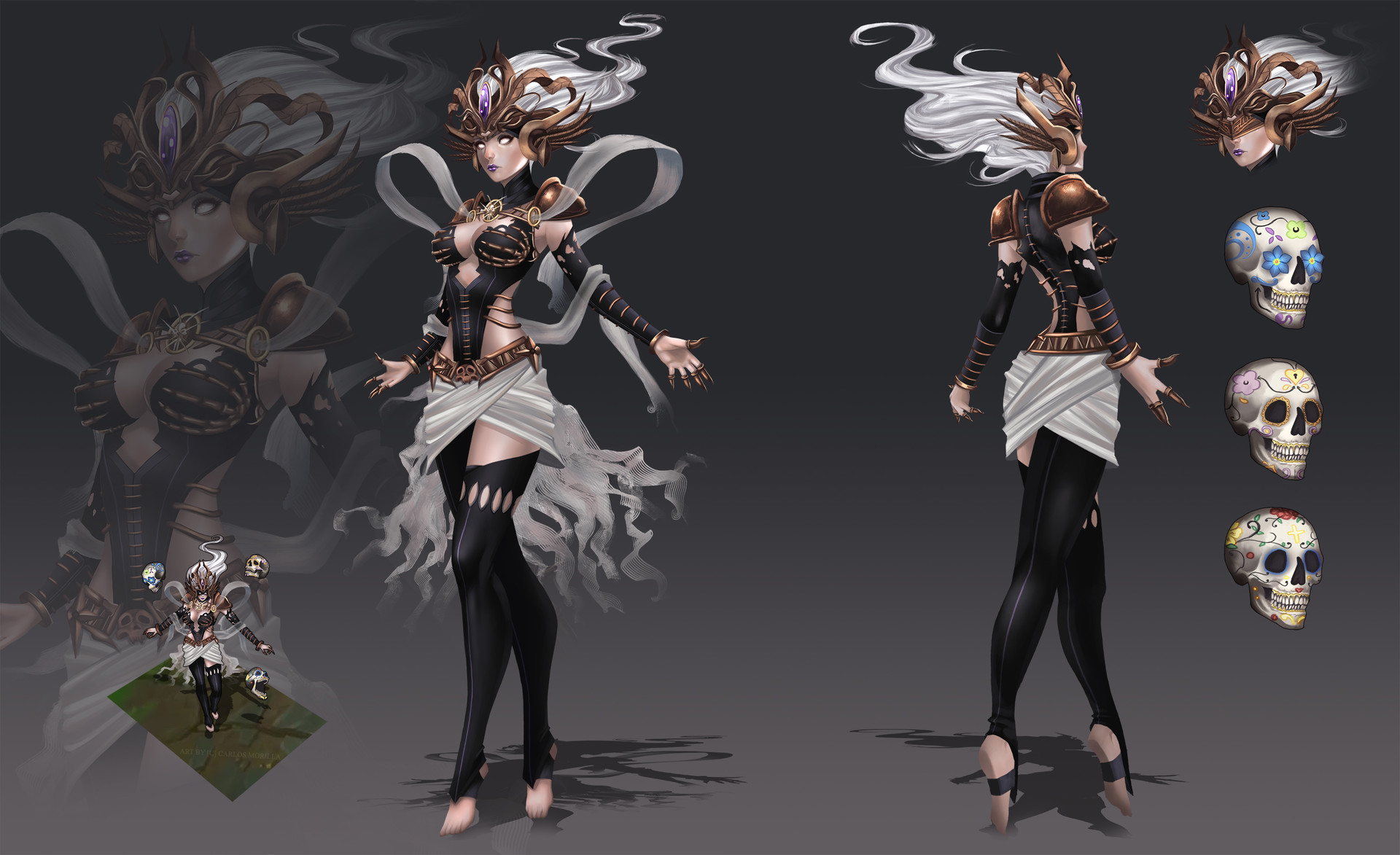 ArtStation - Syndra - Halloween Skin