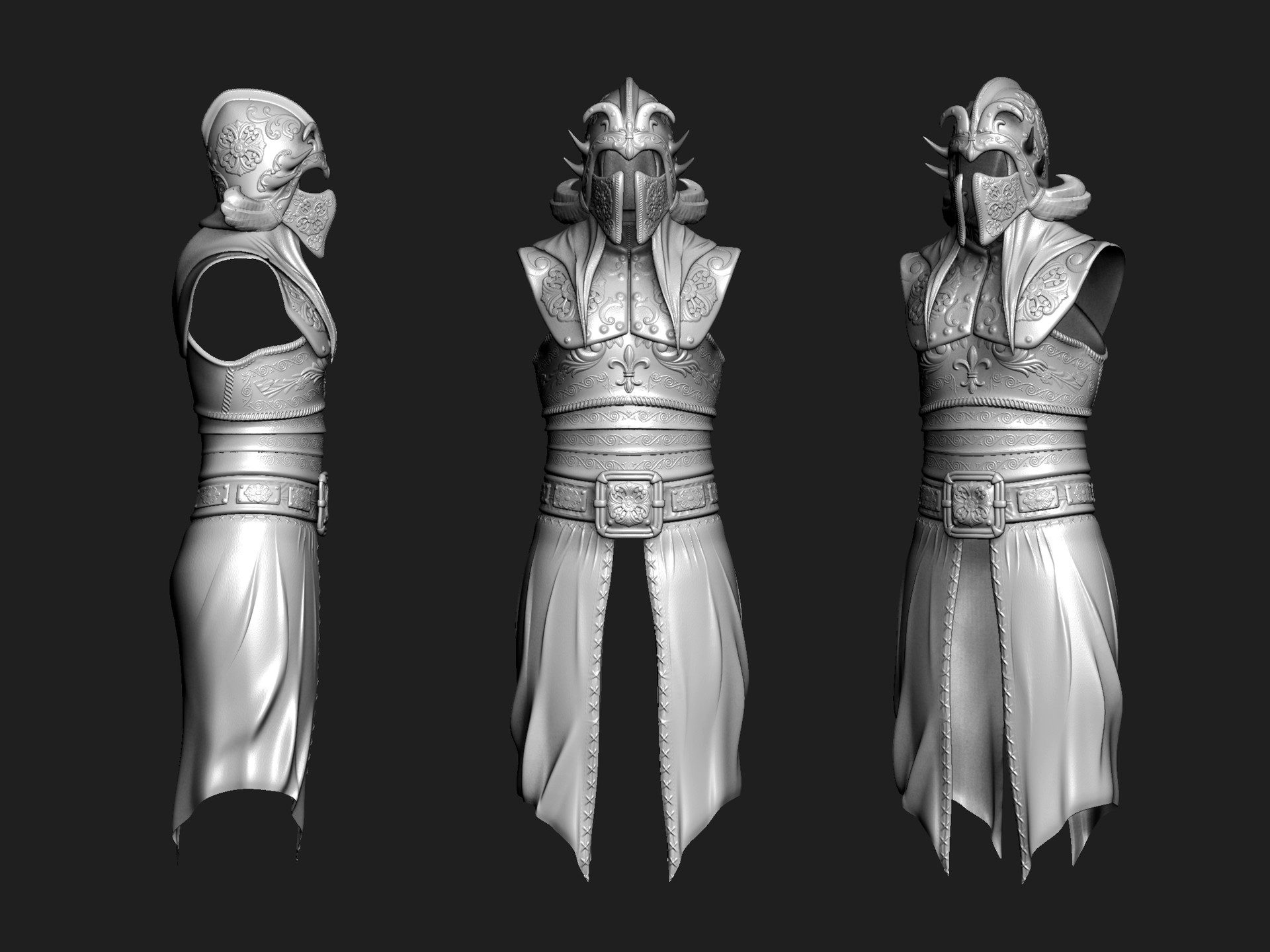 ArtStation - Male Armor
