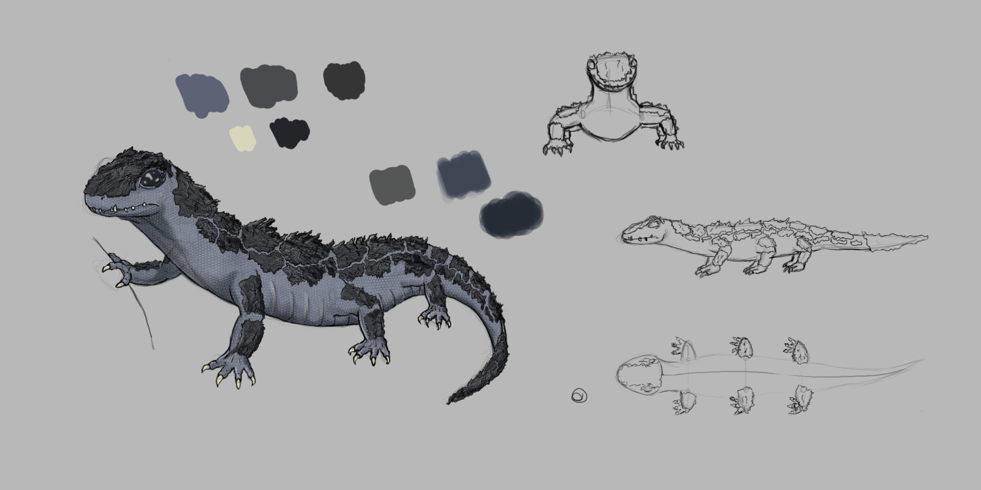 ArtStation - Sci-Fi Salamander