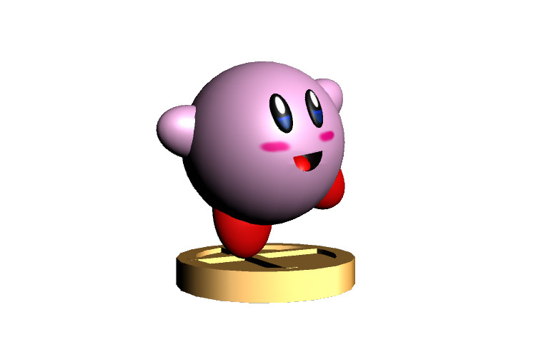ArtStation - Kirby 3D Model