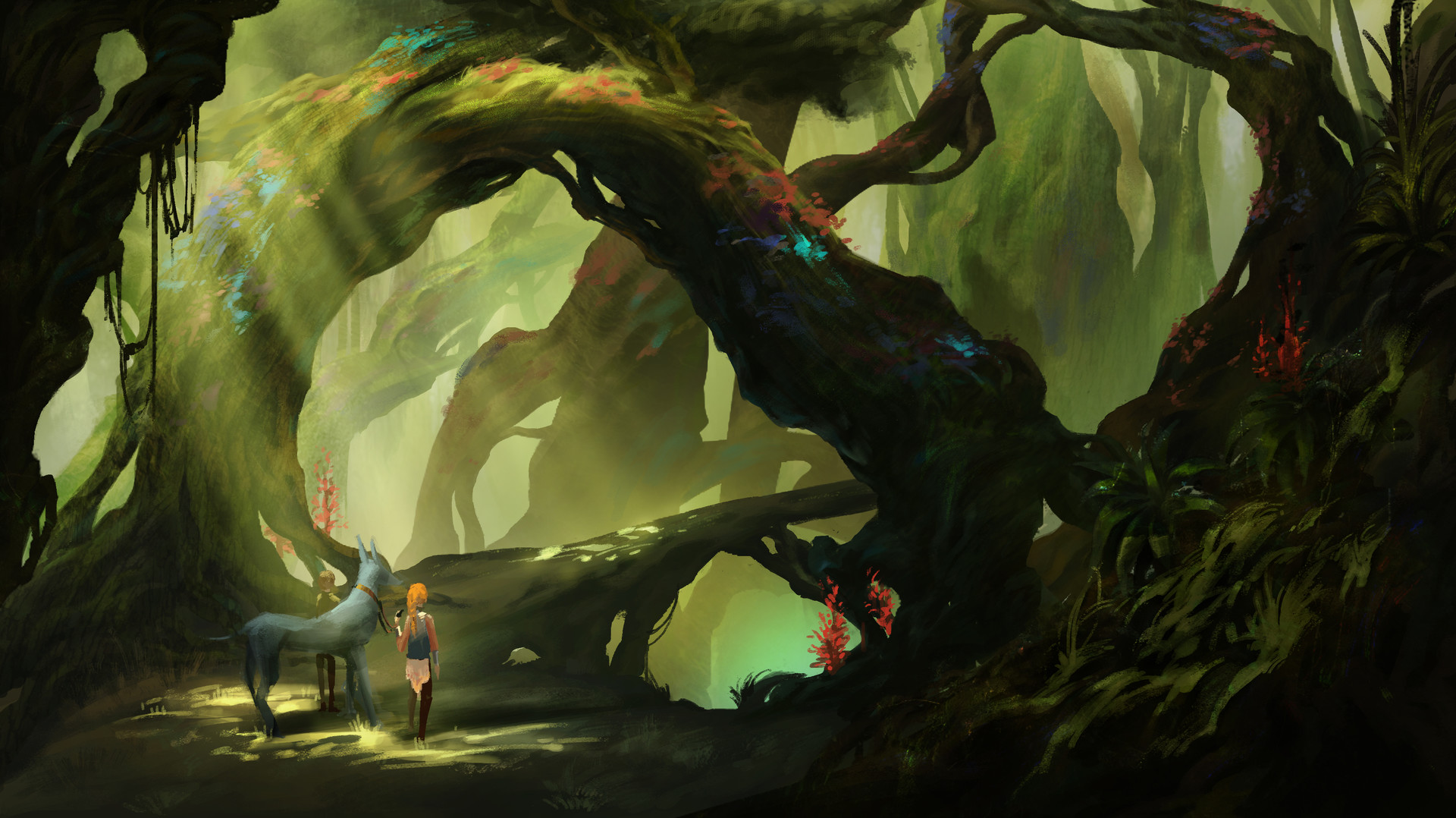 ArtStation - Fantasy Forest 02