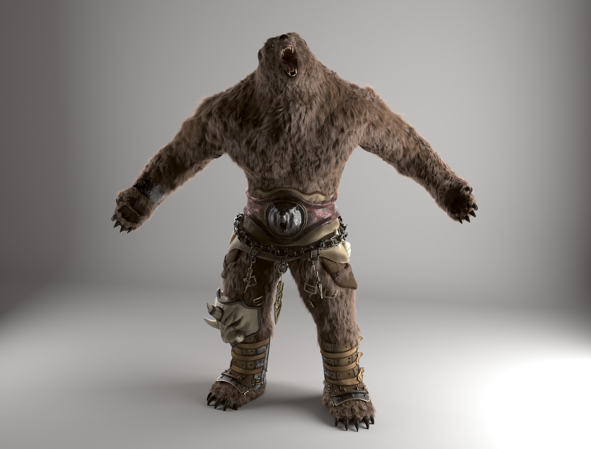 ArtStation - Warrior bear