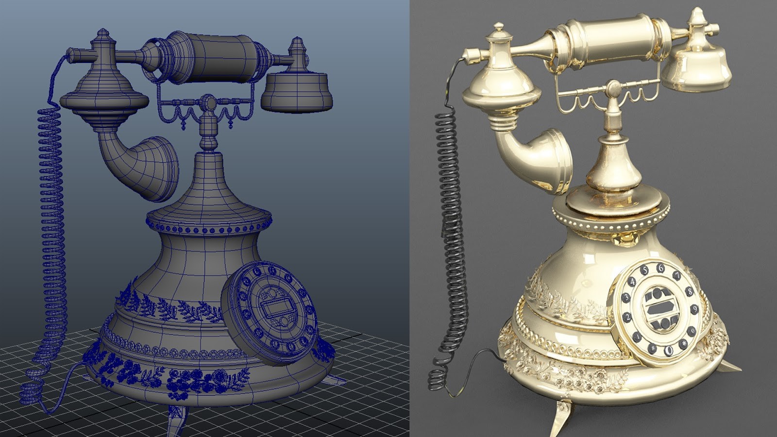 ArtStation - Old Land Phone