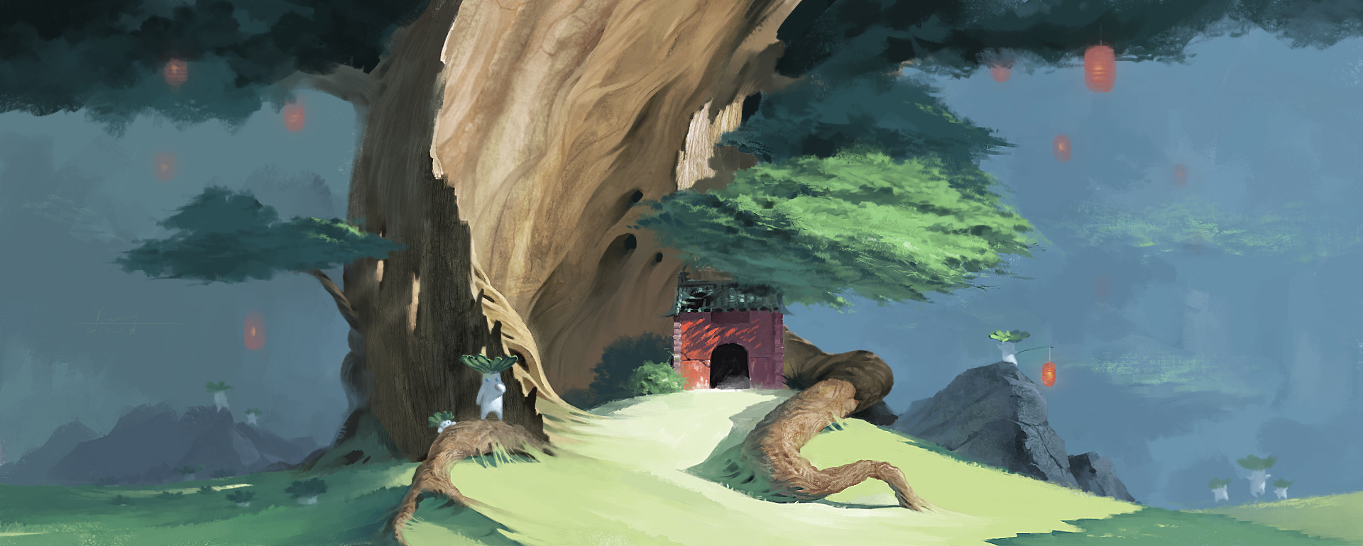 ArtStation - Tiny temple