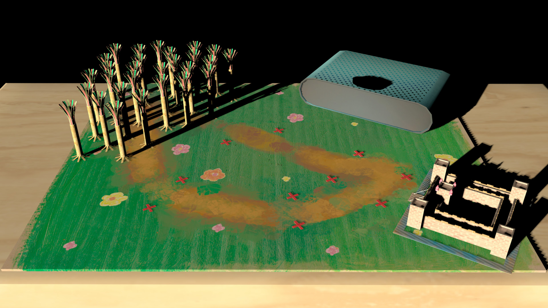 ArtStation - OTB Low Poly GameBoard