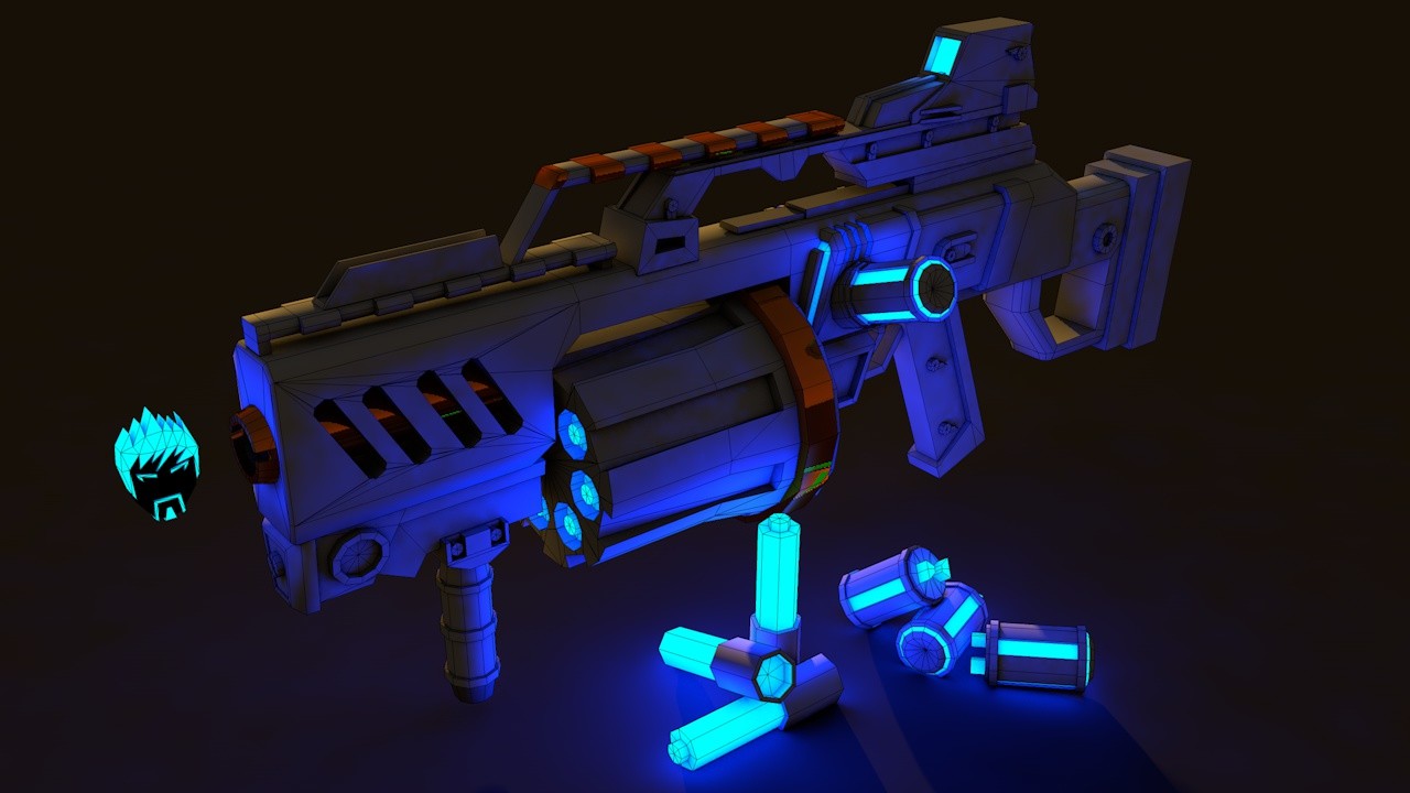 ArtStation - Sici-fi Guns