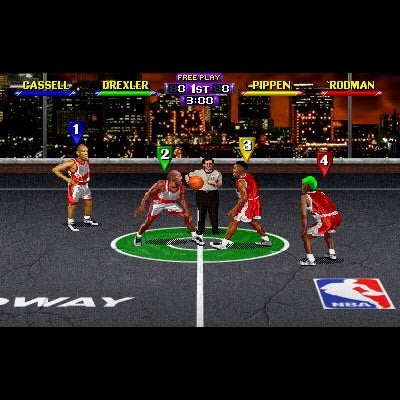 Jennifer Hedrick - NBA Hangtime