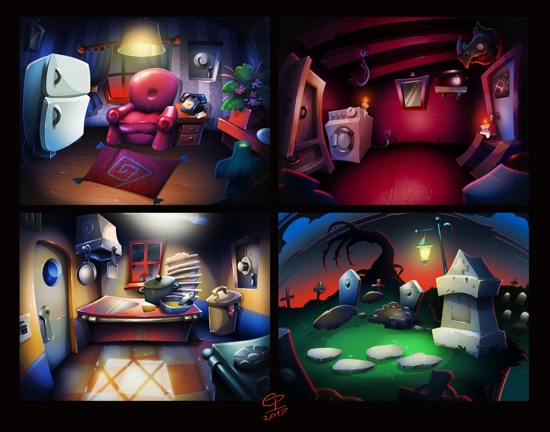 ArtStation - "The Ritual" Game Art