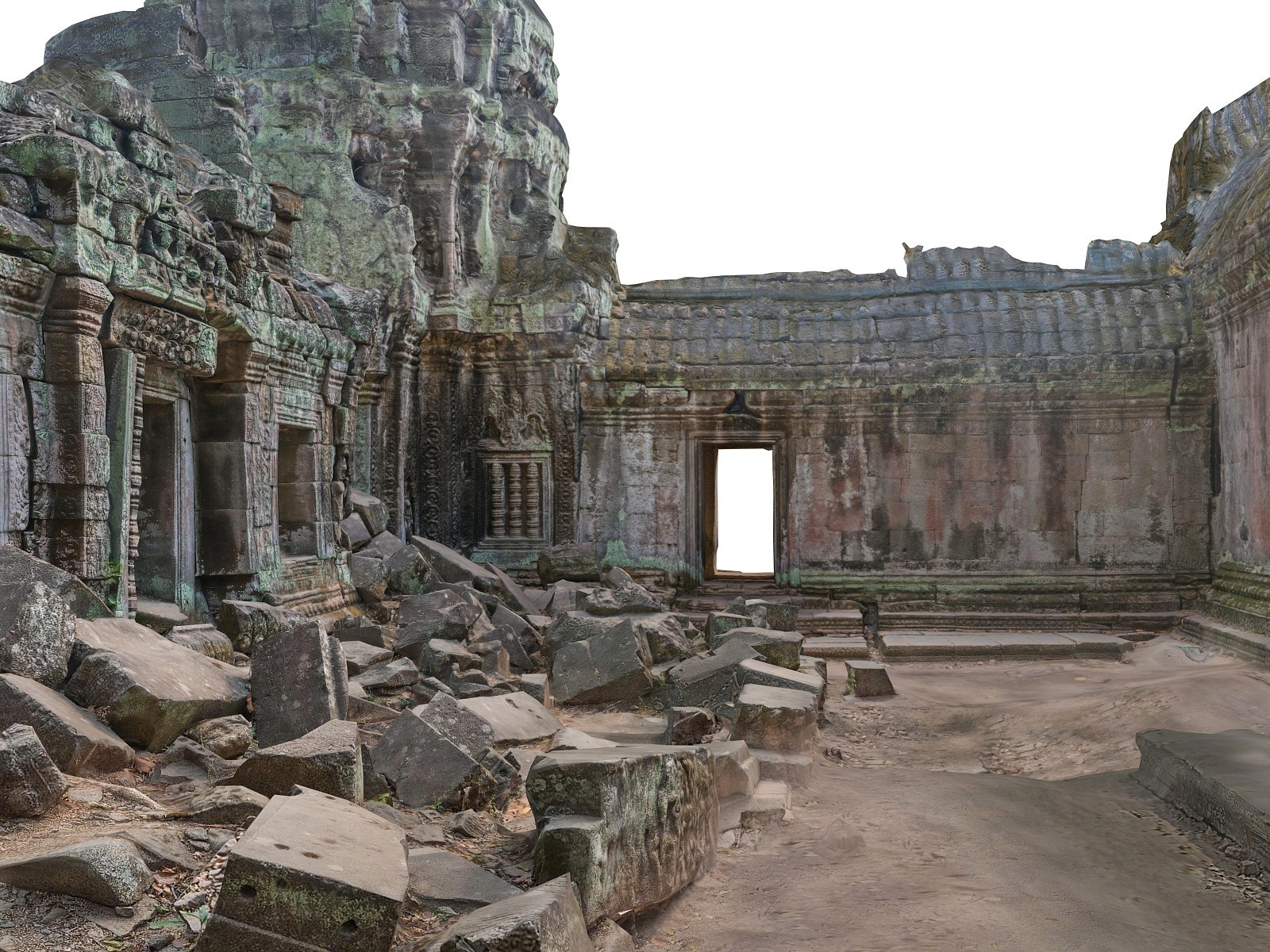 Kris 3d - Tomb Raider Ancient Temple scan 3d