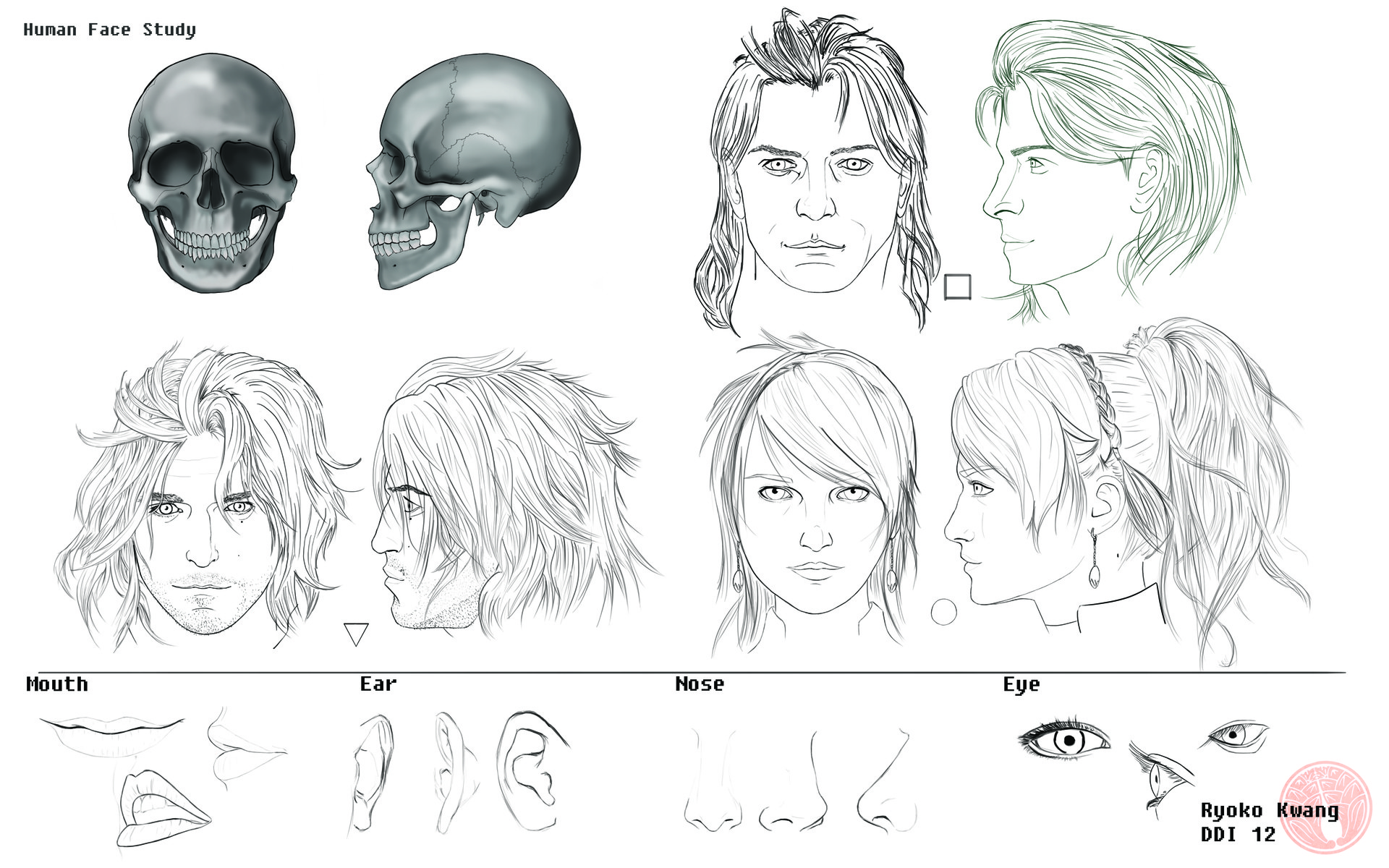 ArtStation - Face Study
