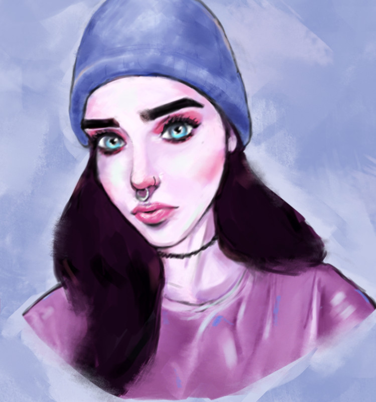 ArtStation - Icy Portrait