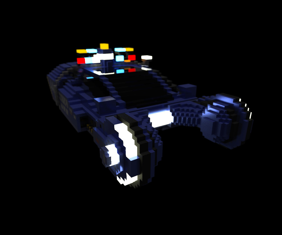 ArtStation - Blade Runner Voxel Spinner