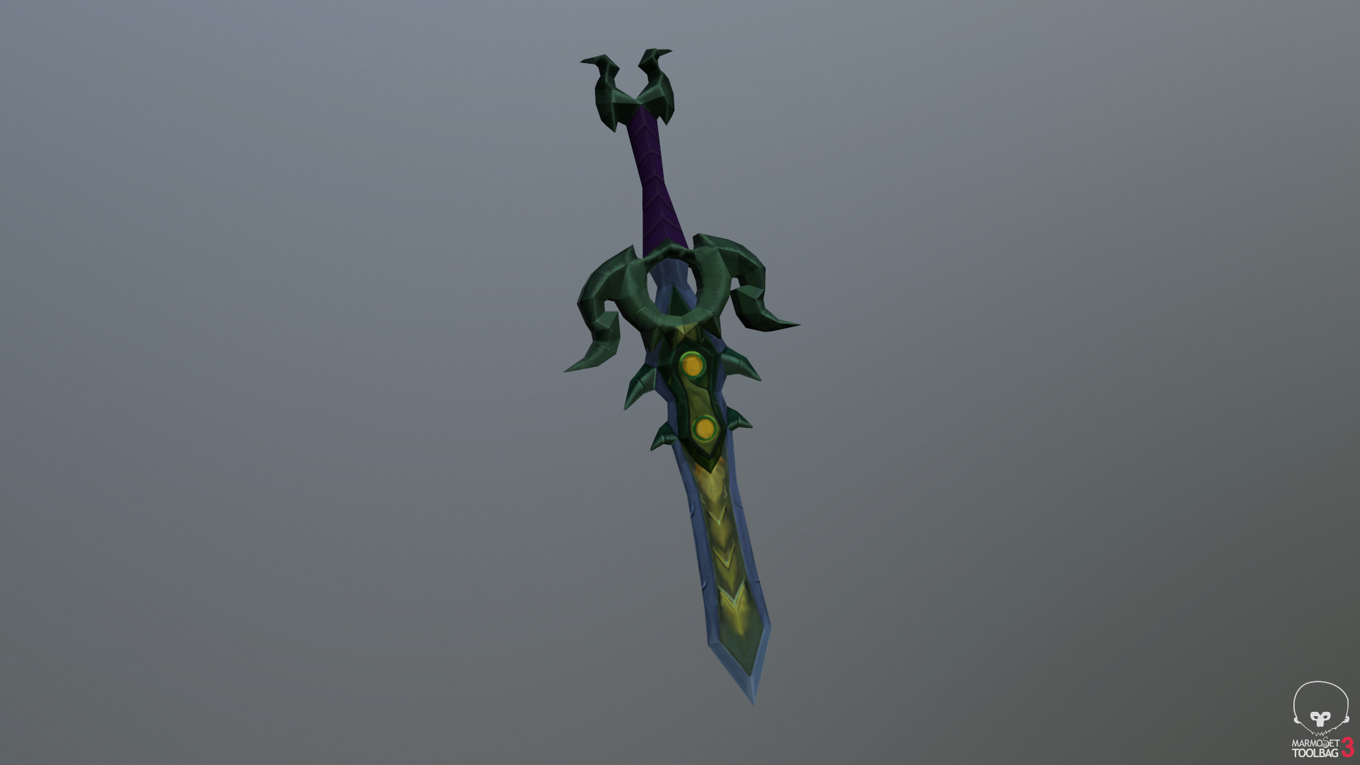 ArtStation - Painted Raid Sword