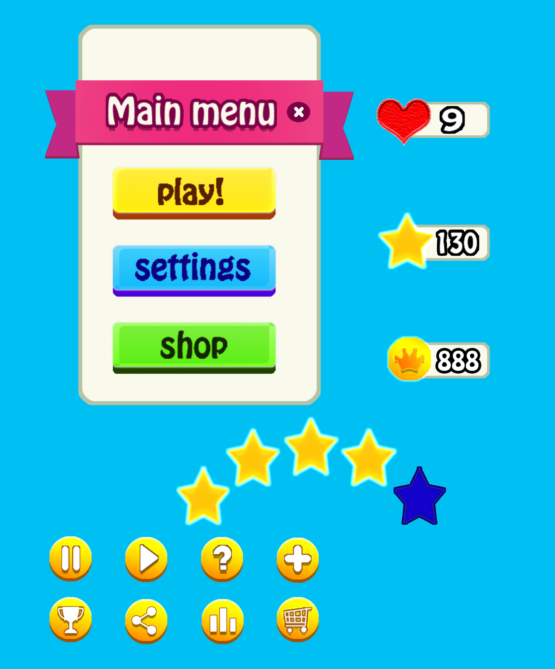 ArtStation - game ui 1