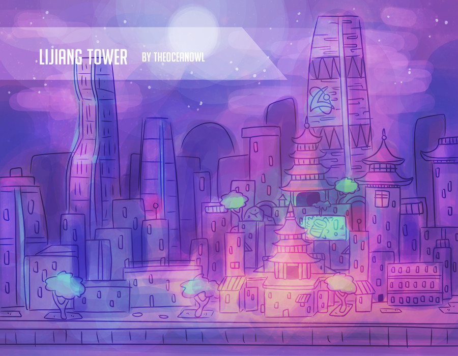 ArtStation - Lijiang Tower